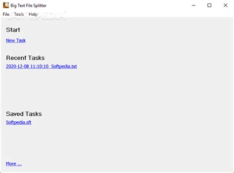 Bigtextfilesplitter Download Softpedia