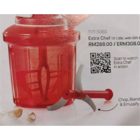 Extra Chef Tupperware Shopee Malaysia