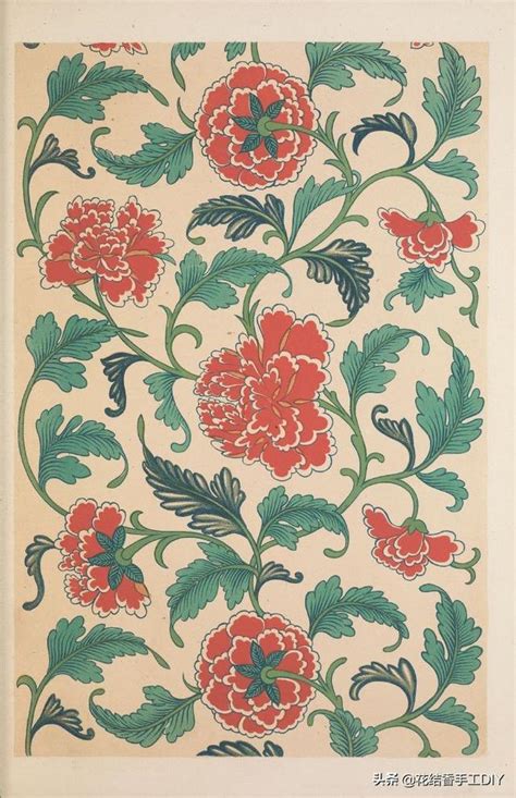中國傳統圖案，美得不得了，當作刺繡圖樣也很棒！ 每日頭條