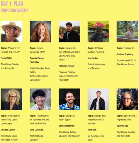 Free Tiny House Summit November 4 6 2022