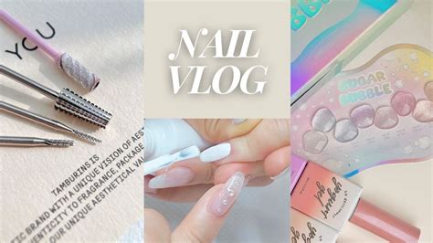 Vlog💅🏻 ‘ N잡러 3인 네일샵 원장일상 자석젤언박싱요거트네일 🫶🏻 찐드릴케어 발각질 리얼시술영상🦶🏻