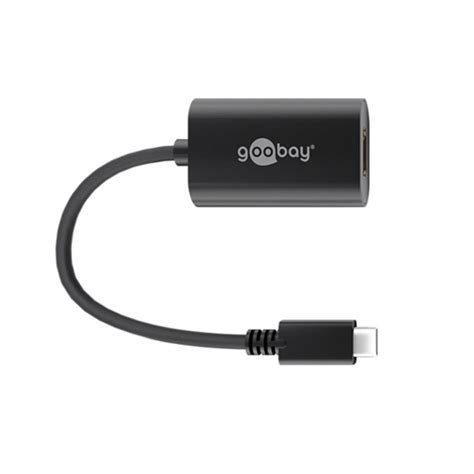 Goobay Cm Usb C To Hdmi Adapter Connector Black Jb Hi Fi