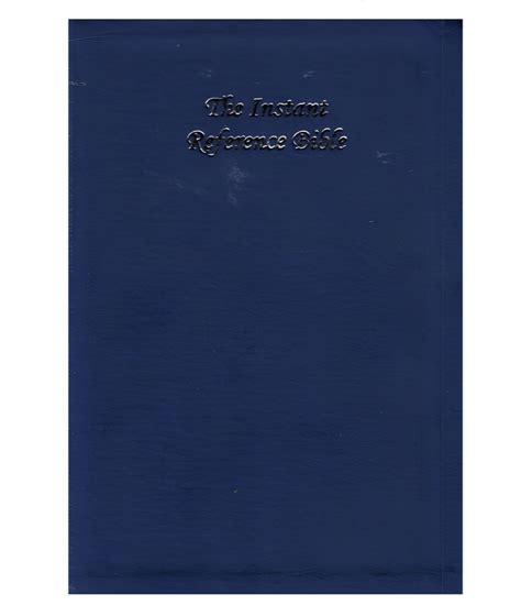 kjv instant reference bible