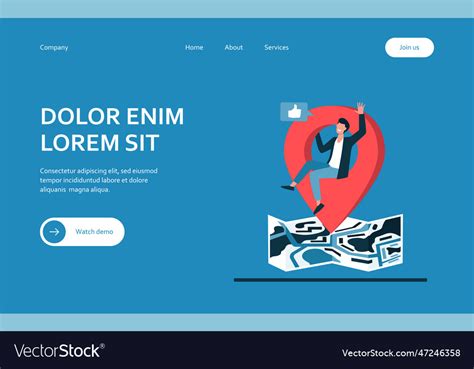 Map Location Pointer Royalty Free Vector Image