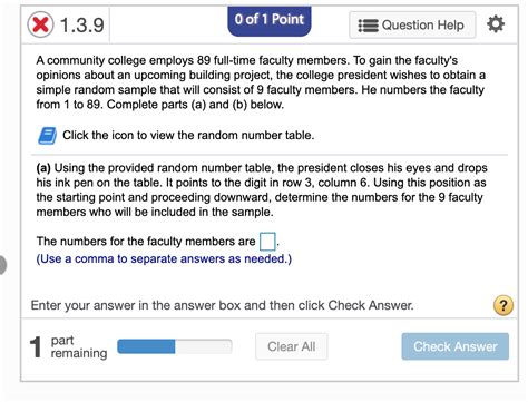 Solved Random Numbers Row Number Random Numbers Column