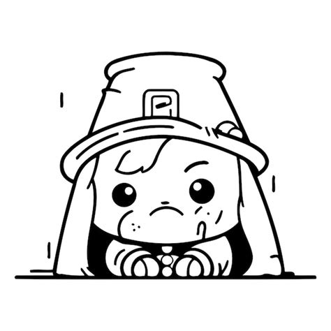 레프레콘 만화 캐릭터 귀여운 터 일러스트레이션 프리미엄 Ai 생성 벡터