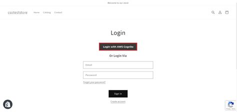Single Sign On Sso Shopify Plus And Non Plus Aws Amazon Cognito As Idp