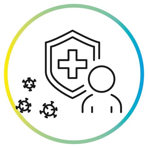 Premium Vector Antibacterial Shield Icon