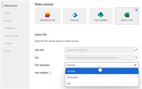 excel csv — plumsail orgchart 1 0 documentation