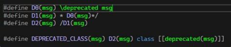 c error on trying to put a comment into a macro even though it