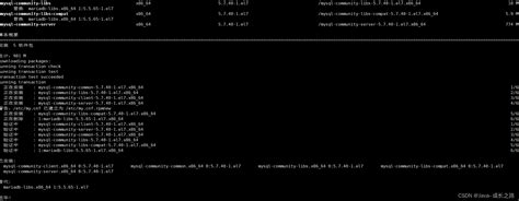 Linux下mysql数据库安装（亲测 免配置版）linux免安装mysql Csdn博客