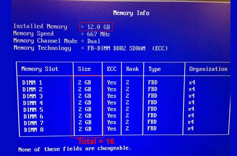 Opensuse Missing Memory Bios Detects 8 X 2gbs But Says Only 12 Gbs Installable Super User