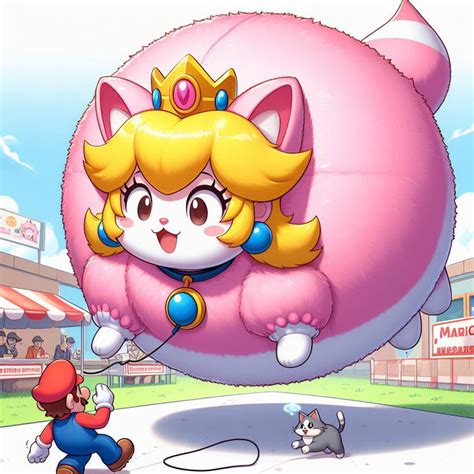 Neko Peach Inflation By Kaikoreacts999 On Deviantart