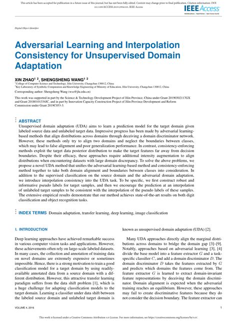 Pdf Adversarial Learning And Interpolation Consistency For