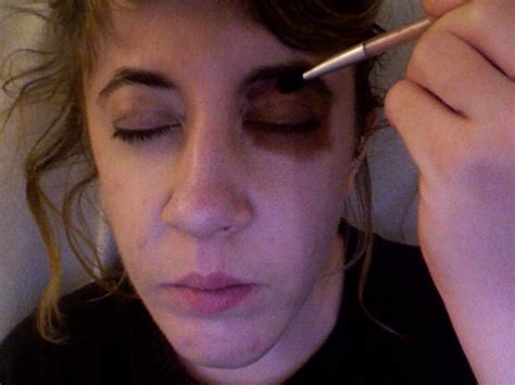 Black Eye Bruise Makeup
