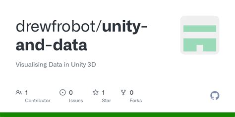 GitHub Drewfrobot Unity And Data Visualising Data In Unity D
