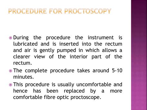 Proctoscopy Pptx