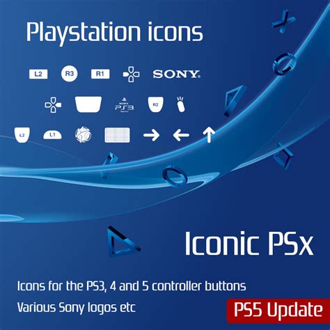 Ps3 Controller Buttons Icons
