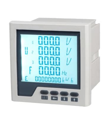 Three Phase Muti Function Harmonic Digital Power Meter Meter Socket Electric Meter Base