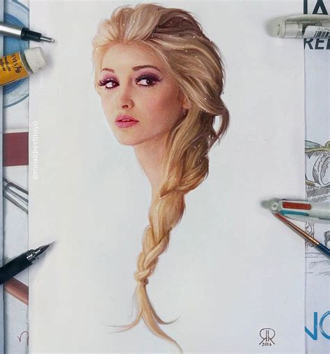 How To Draw Elsa Realistic