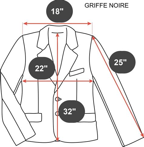Mens Sport Coat Size Chart How To Measure A Blazer Size