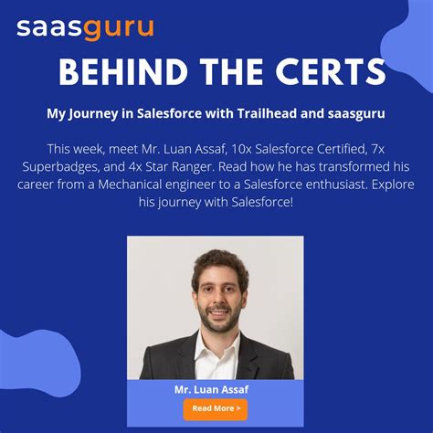 Saasguru On Linkedin Behindthecert Certprep Saasguru Salesforce