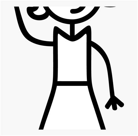 Stick Figure Clip Art Girl Stick Figure Clipart Hd Png Download Kindpng