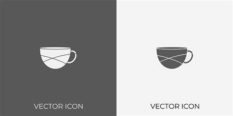 모바일 소프트웨어 및 응용 프로그램 Eps에 대한 커피 또는 차 컵의 빛과 어두운 회색 아이콘 10 0명에 대한 스톡 벡터 아트 및 기타 이미지 Istock