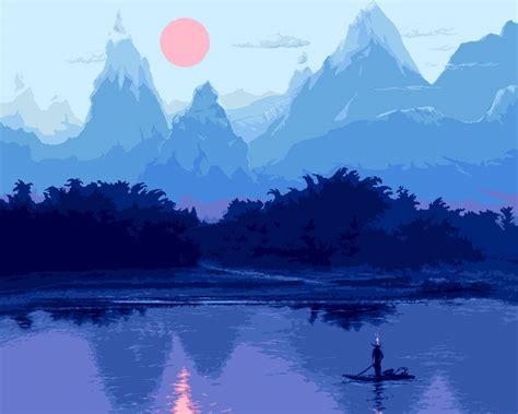 Pixel Art Landscape Inspiration By Jokov On Deviantart