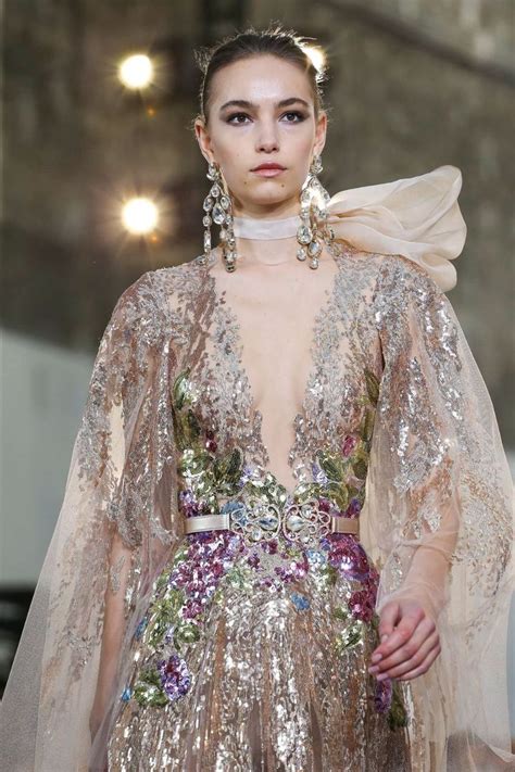 Elie Saab Haute Couture Spring Summer 2020 Paris Nowfashion Elie Saab Runway Fashion