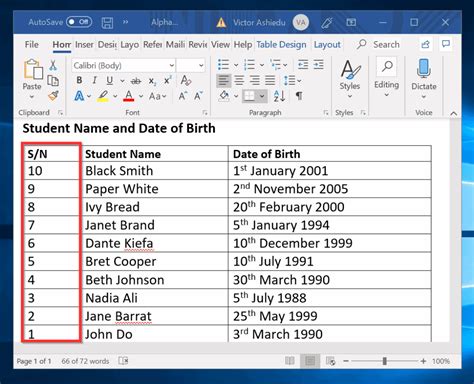 How To Alphabetize In Word Sort Lists Or Tables In Microsoft Word