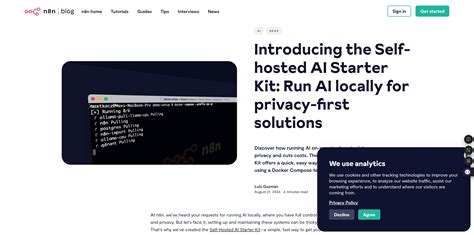 self hosted ai starter kit使用入口地址 ai其他最新工具和软件app下载