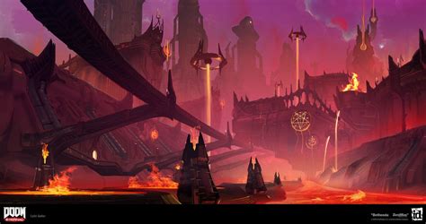 Doom Eternal Concept Art — Emerson Tung 41 Off