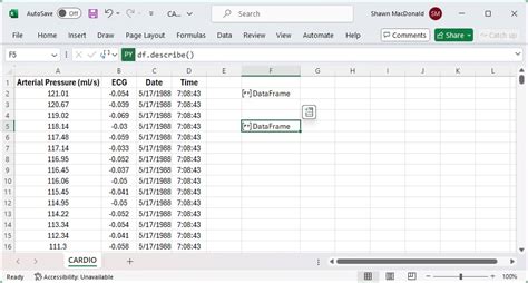 Python And Pandas In Excel