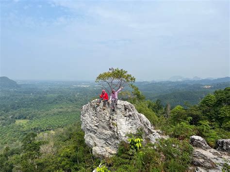 Jalan Ke Gunung Mendaki Bukit Batu Putih Gopeng