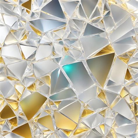 Premium Photo Crystal Pattern