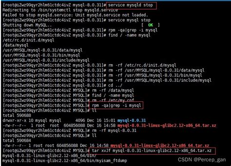 Linux中安装mysql8，很详细linux安装mysql8 Csdn博客