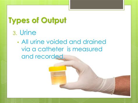 Ppt Measuring And Recording Intake And Output Powerpoint Presentation