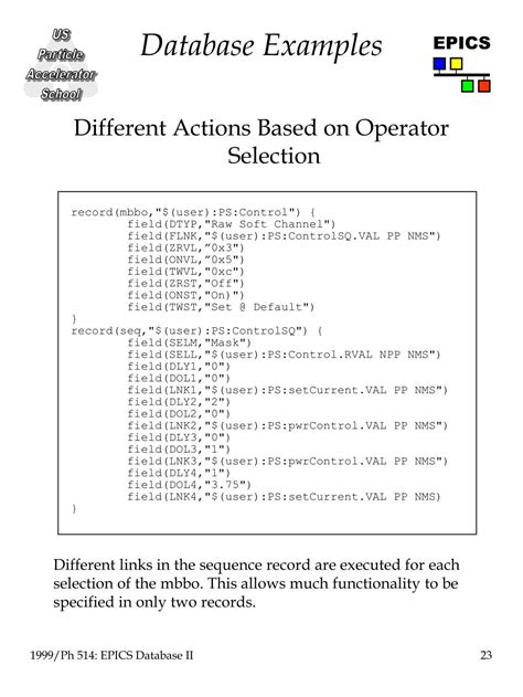 Ppt Epics Database Ii Powerpoint Presentation Free Download Id4527639