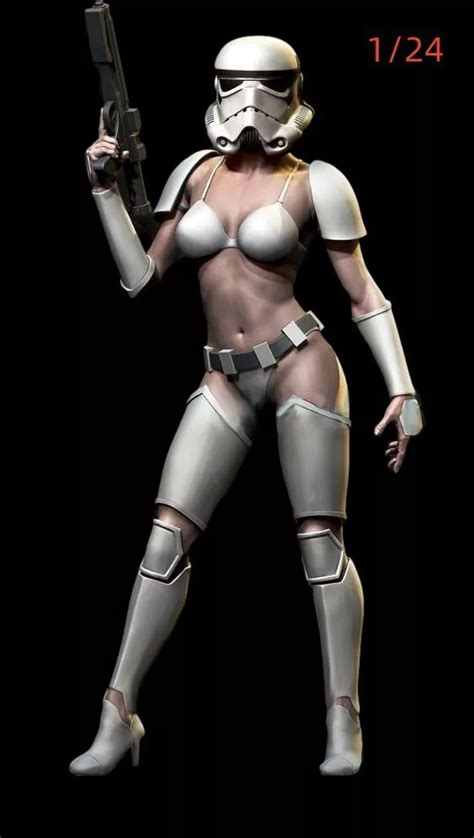 Sexy Star Wars Female Stormtrooper