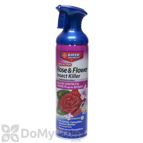 Bayer Dual Action Rose And Flower Insect Killer Continuous Spray 15 Oz Bp701330a