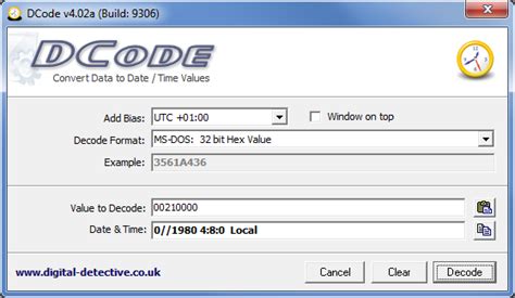 DCode FORENSIC PROOF