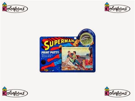 The Toy Box Print Putty Aka Secret Print Putty Colorforms