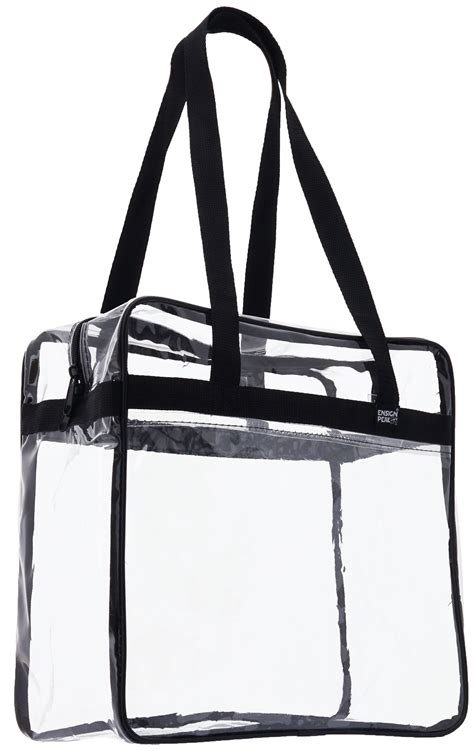 Ensign Peak Clear Tote Bag Nfl Stadium Approved 12 X 12 X 6