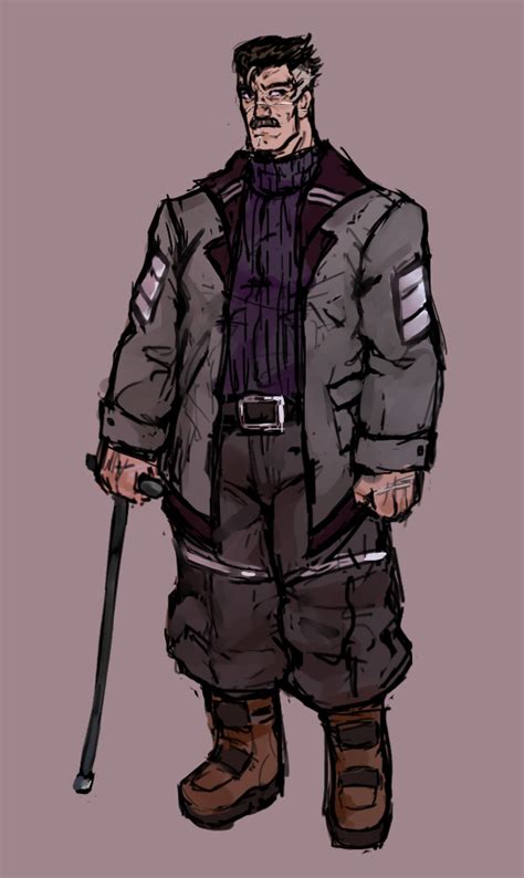 Heres My Design Art For How I Imagined Handler Walter Would Look R