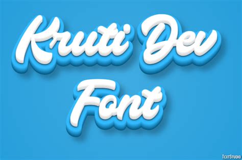 Kruti Dev Font Text Effect And Logo Design Font