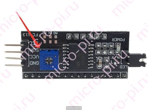Подключение lcd1602 к arduino по i2c pcf8574 micropi