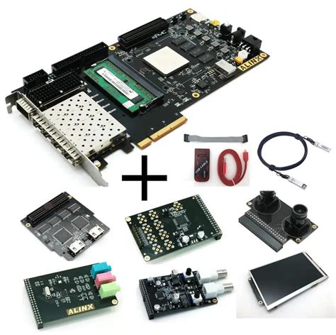 Xilinx Xc7K325 Fpga Development Kit Pcie Alinx Brand Board JTAG Loader FMC HMID Card DA