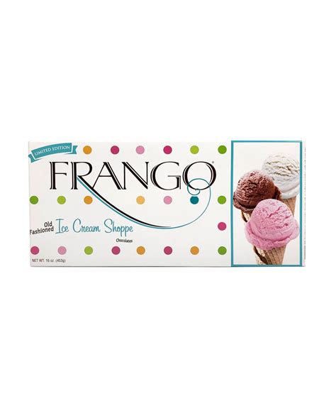 Frango Chocolates 1lb Limited Edition Ice Cream Shoppe Box Of Chocolates Modesens