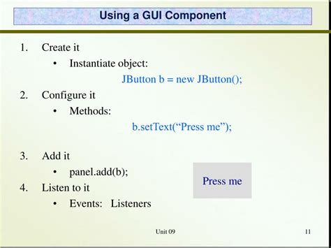 PPT Introduction To GUI Programming PowerPoint Presentation Free Download ID